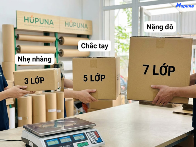 Mách bạn cách phân biệt các loại thùng carton bằng số lớp